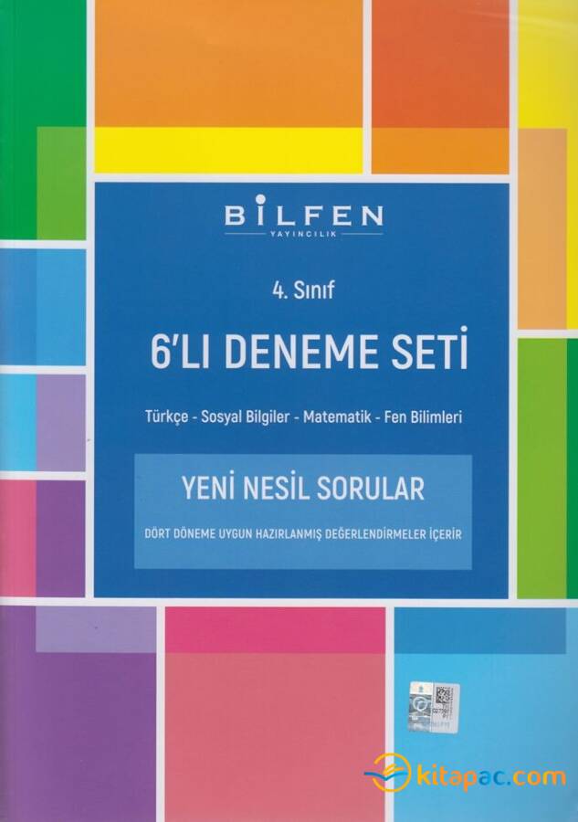 BİLFEN 4.Sınıf 6 lı DENEME SETİ -Kitapac